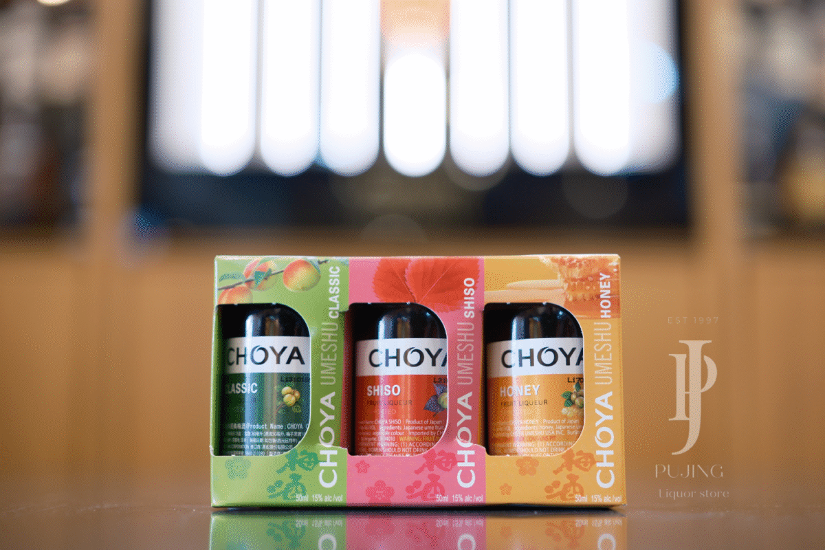 Choya-經典系列小樣組 50ml*3 - 葡晶洋酒